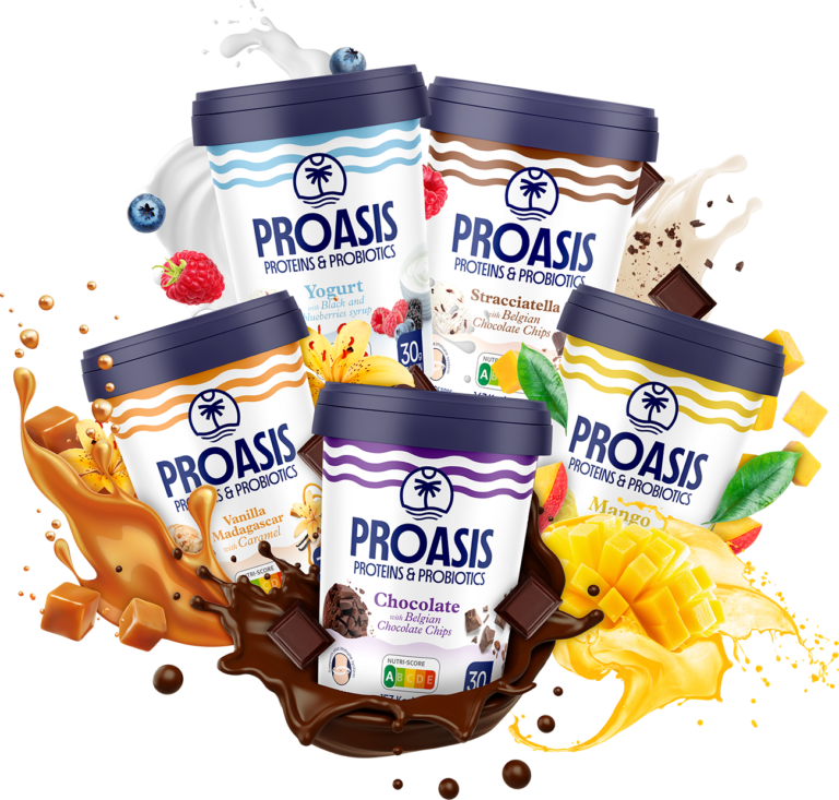 PROASIS | Postre helado proteico