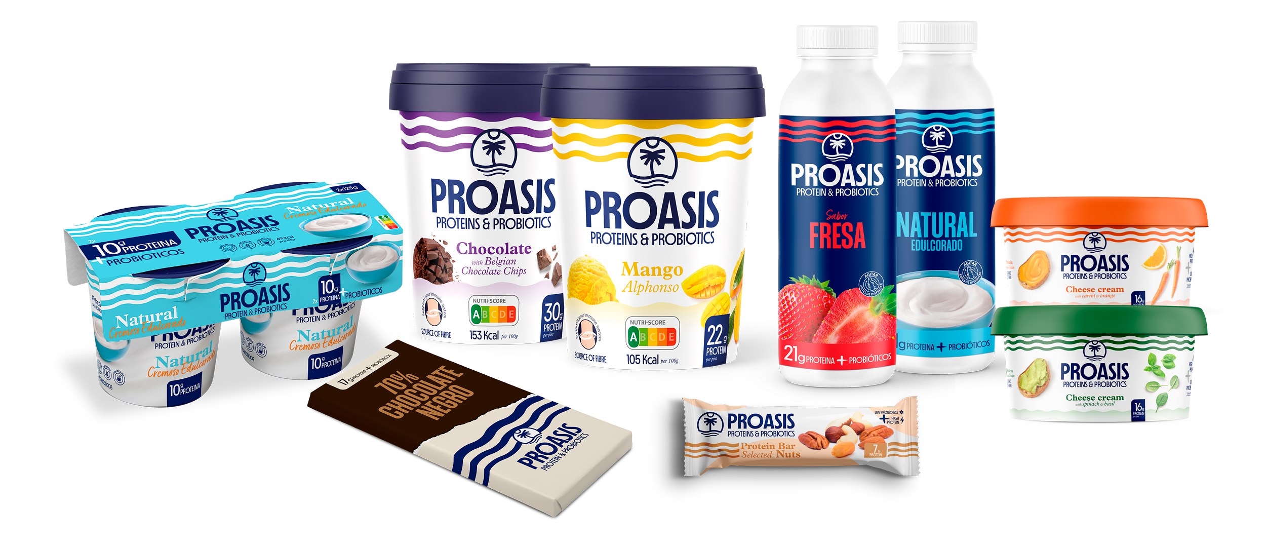 PROASIS | Postre helado proteico