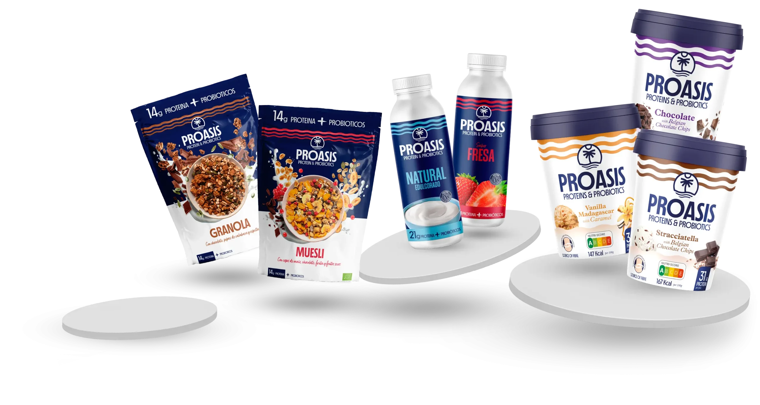 PROASIS | Productos proteicos con probióticos