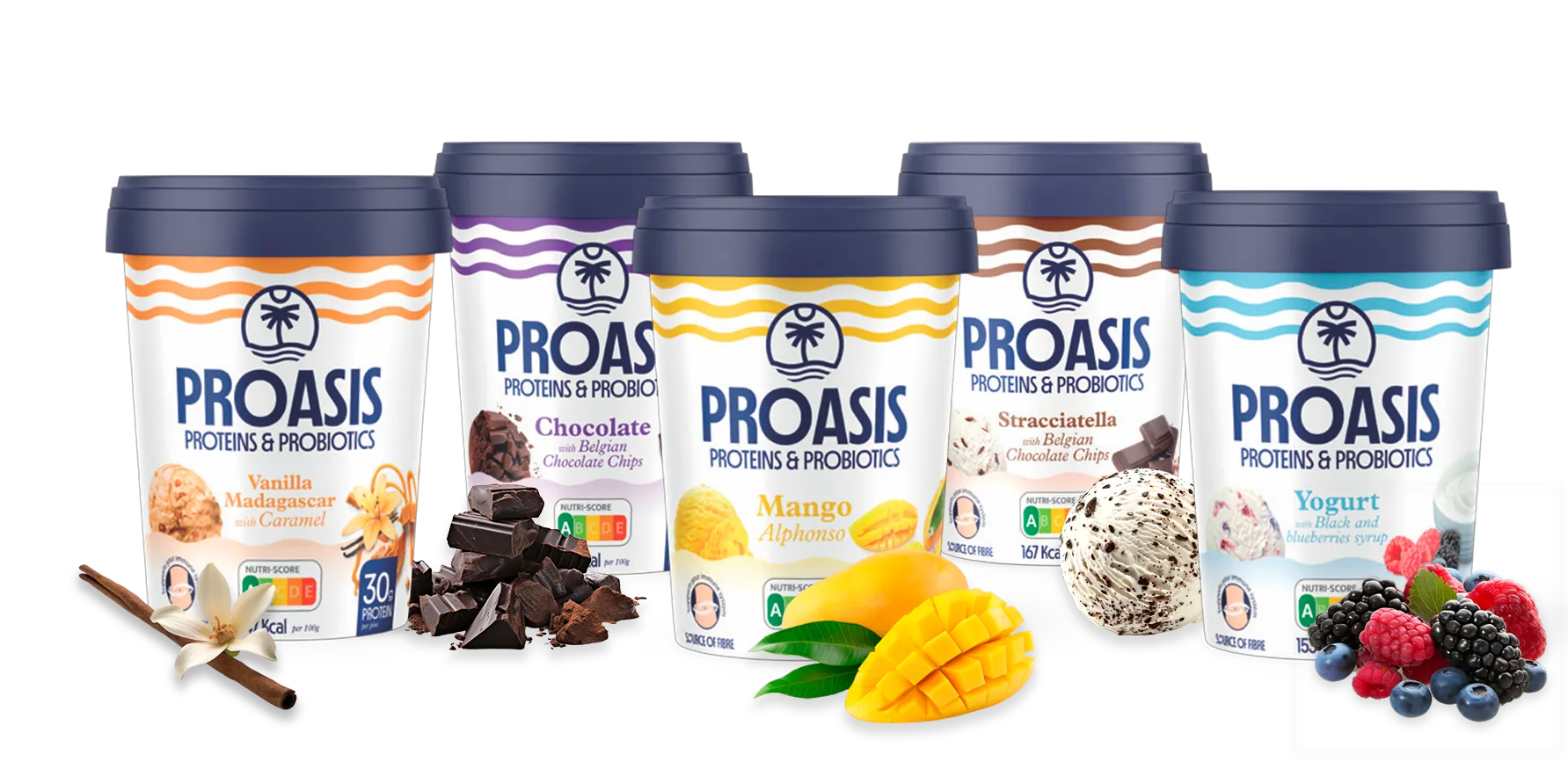 Proasis: Alimentos Saludables con Proteínas y Probióticos